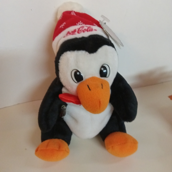 Coca Cola | Toys | Plush Cocacola Penguin | Poshmark